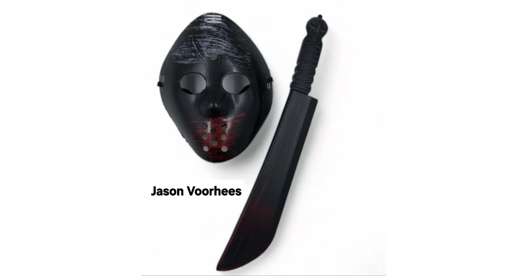 Jason voorhees maszk plusz machete kès - haj-partyshop -póthajak ...