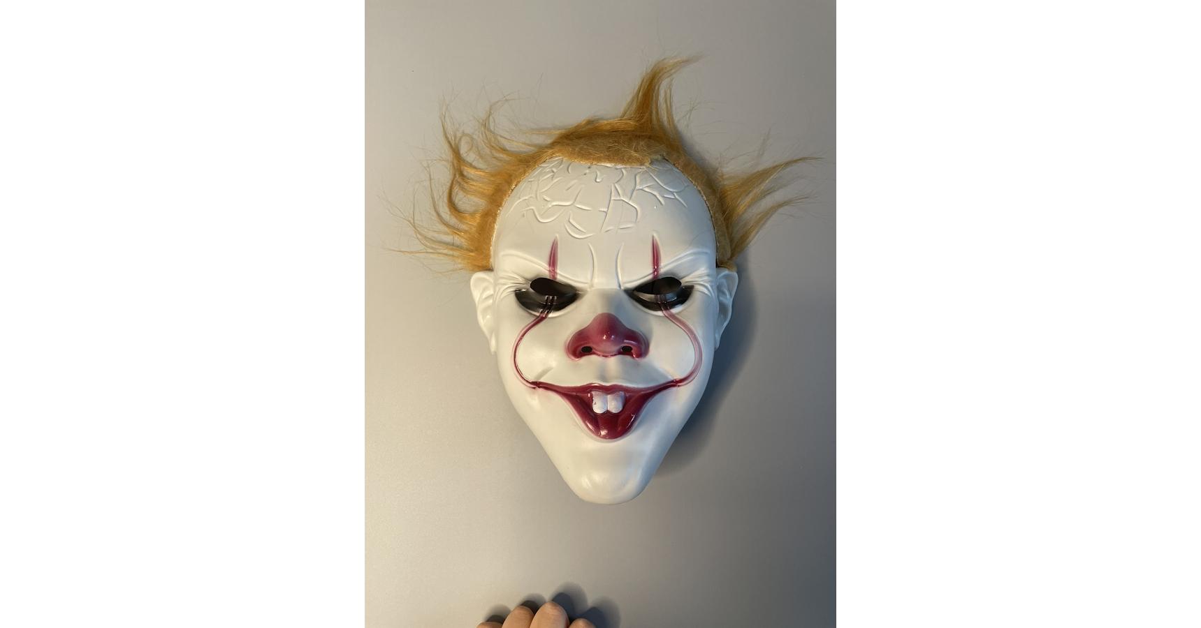 Pennywise Az című film Bohoc állarc - haj-partyshop -póthajak- jelmezek ...