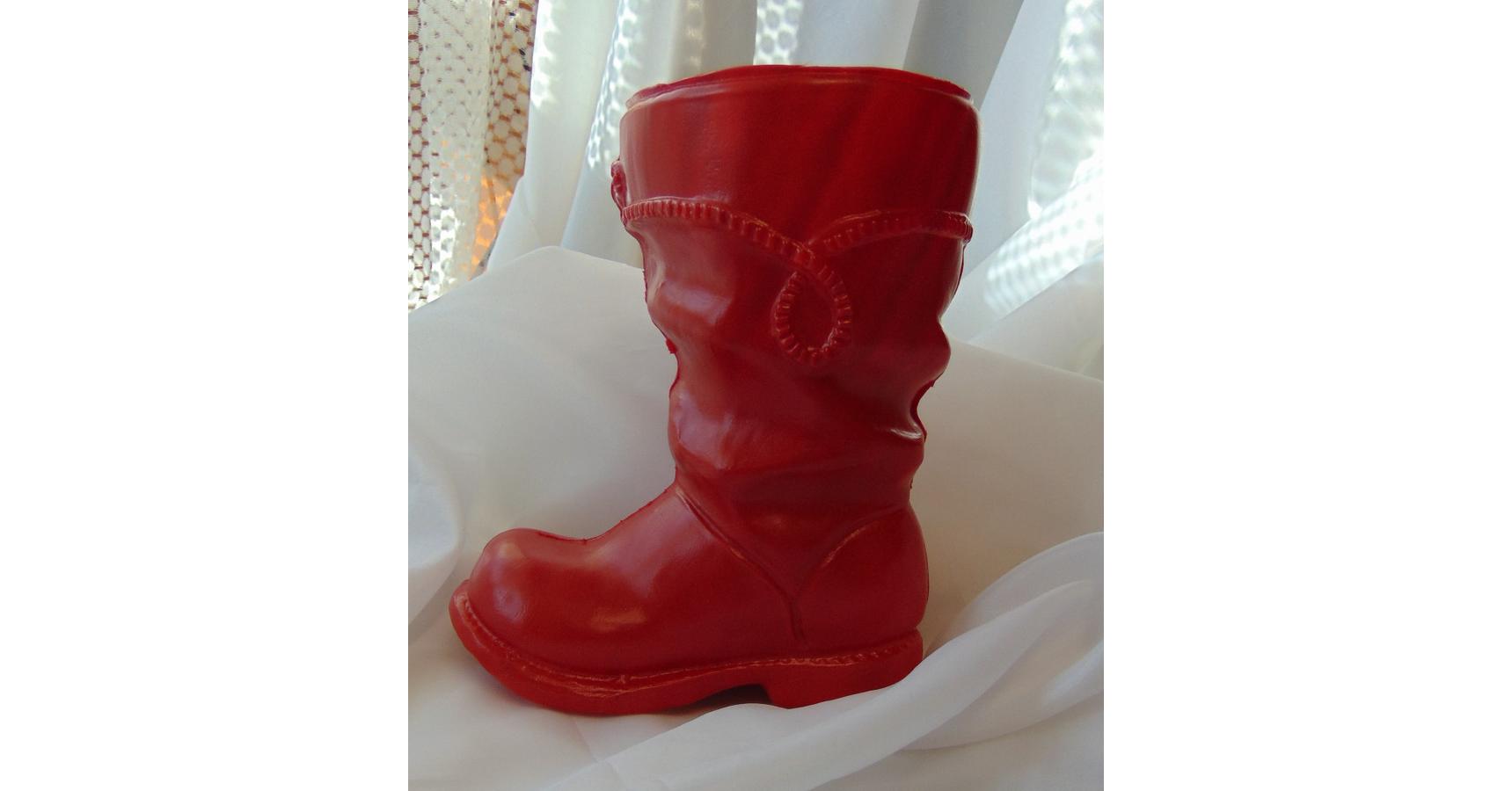 Műanyag kis csizma Mikulásra - haj-partyshop -póthajak- jelmezek ...