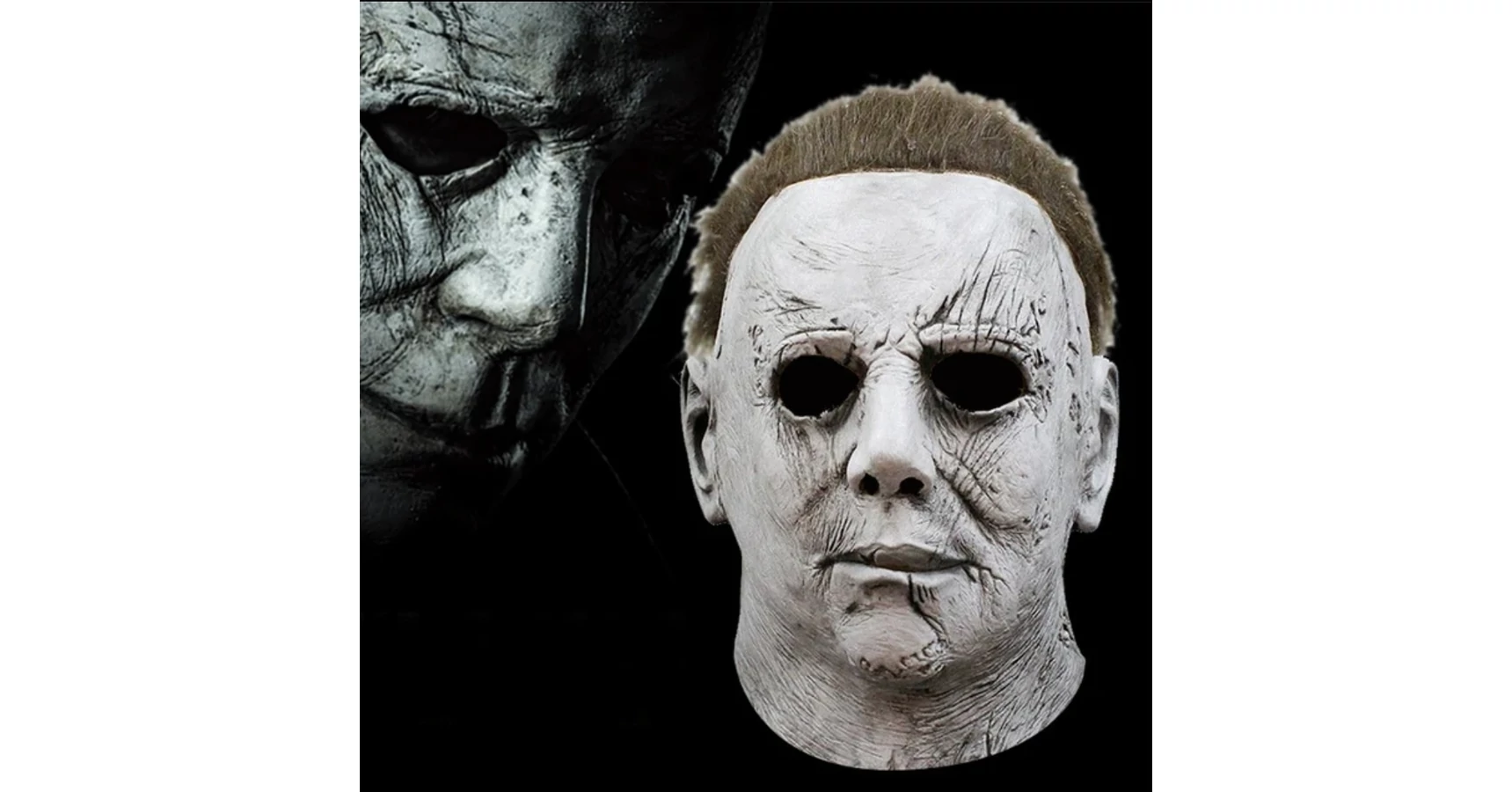 Michael myers gumi maszk horror álarc sebes arcú - haj-partyshop ...