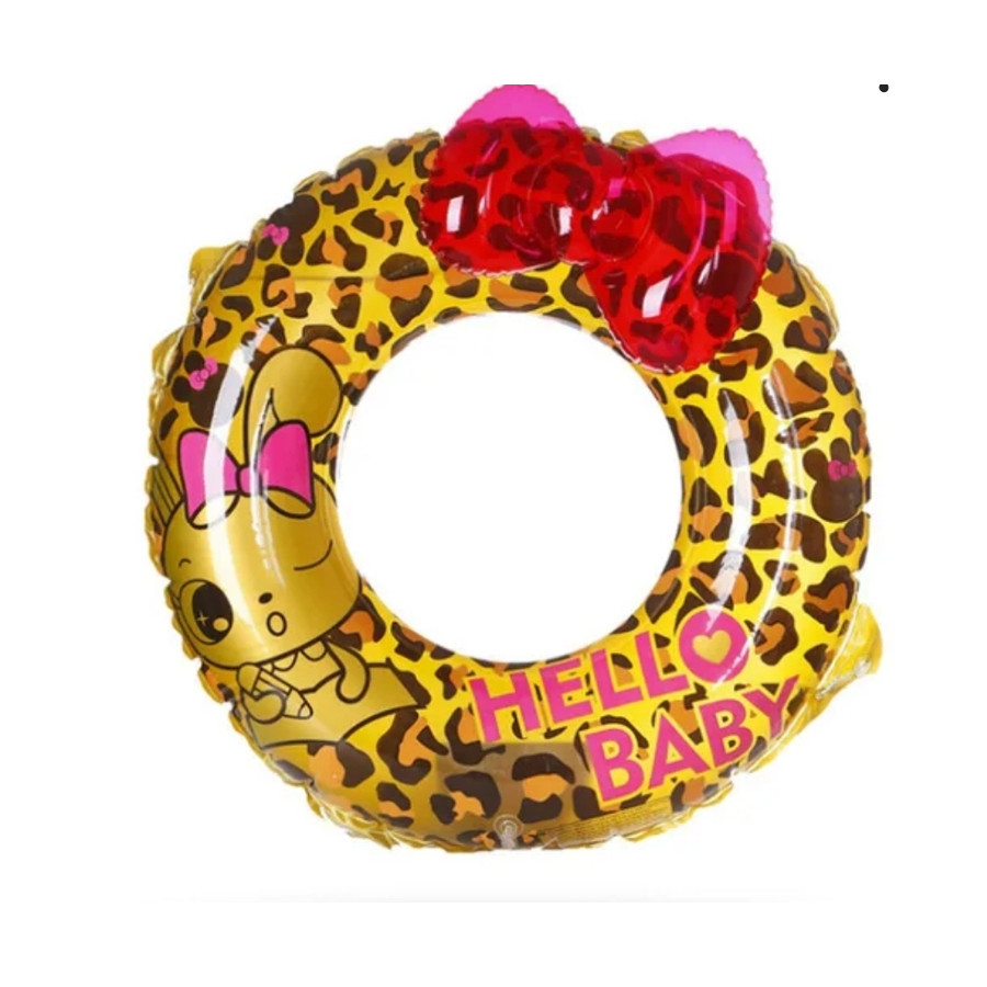 Helló Baby leopárd mintás úszógumi - haj-partyshop -póthajak- jelmezek ...